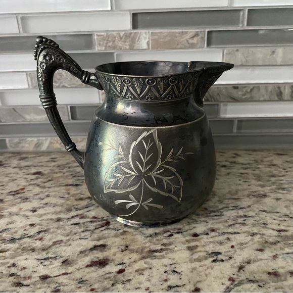 charles rogers | Dining | Charles Rogers Triple Plate Silver Creamer ...